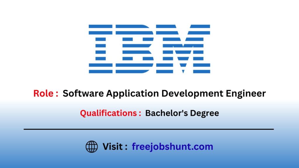 IBM Recruitment 2026 for Software Developer in Hyderabad – Apply Now ...