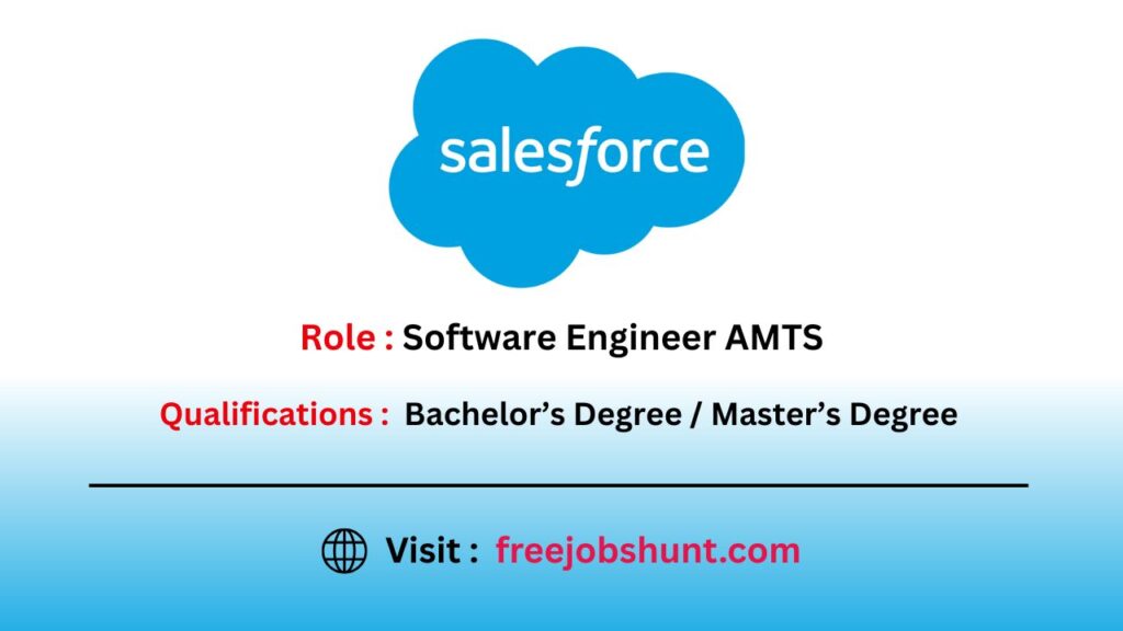 Salesforce Off Campus Drive 2026 for Software Engineering AMTS in ...